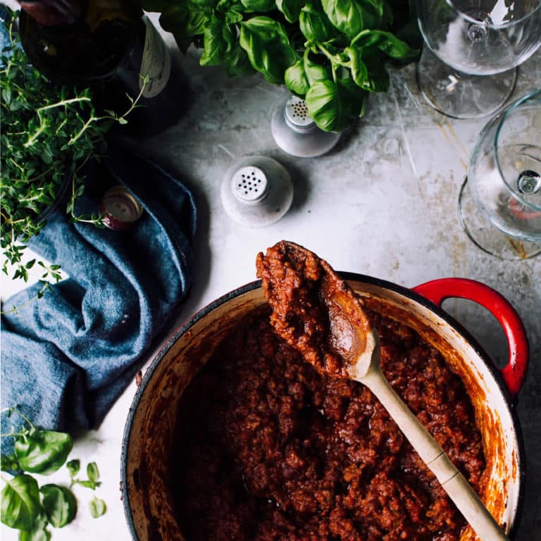 Inspiration recette : Bolognaise veggie du placard ! ? - GoodPlanet mag'