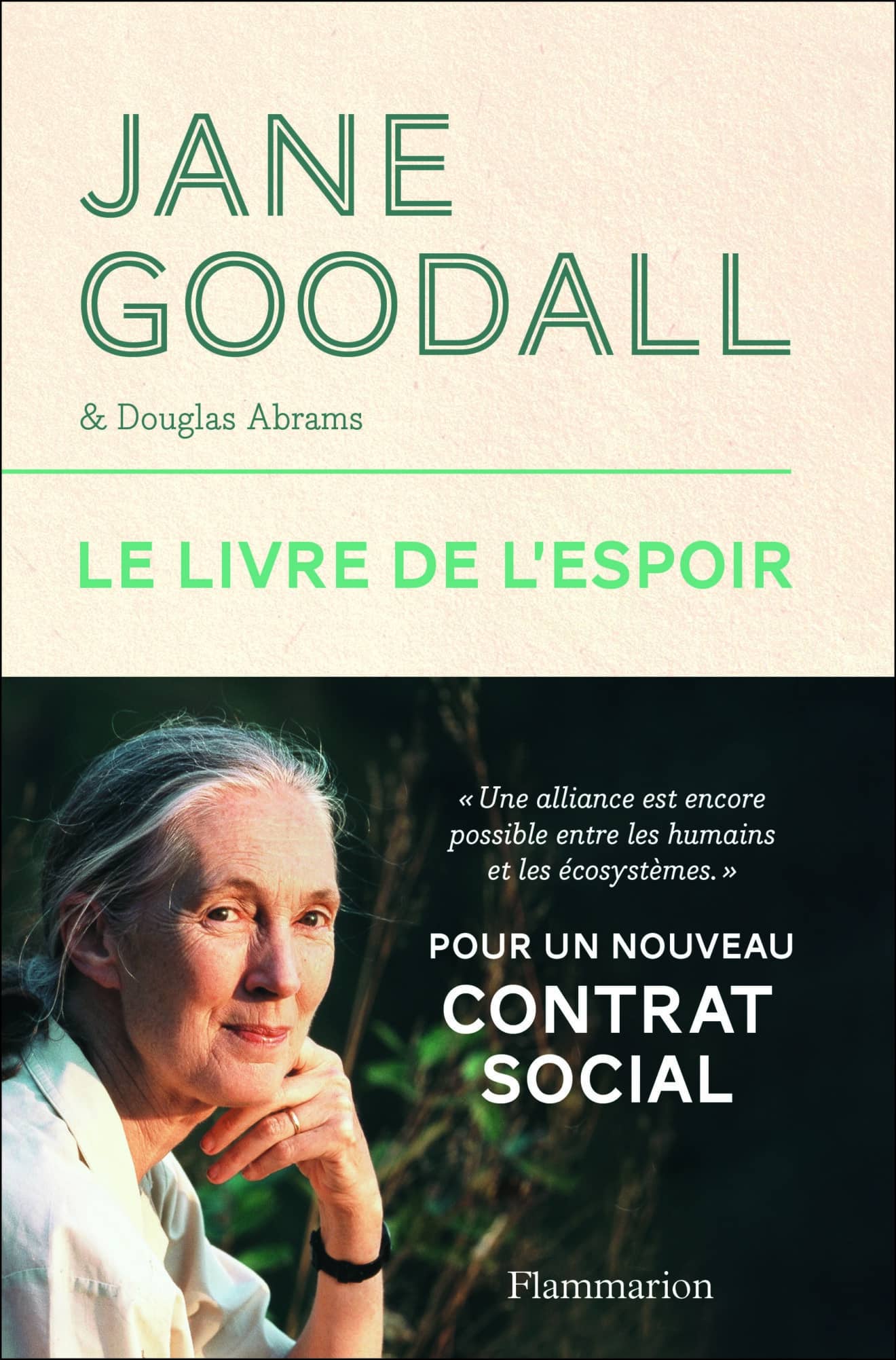 Le livre de l’espoir de Jane Goodall et Douglas Abrams : « un animal ...