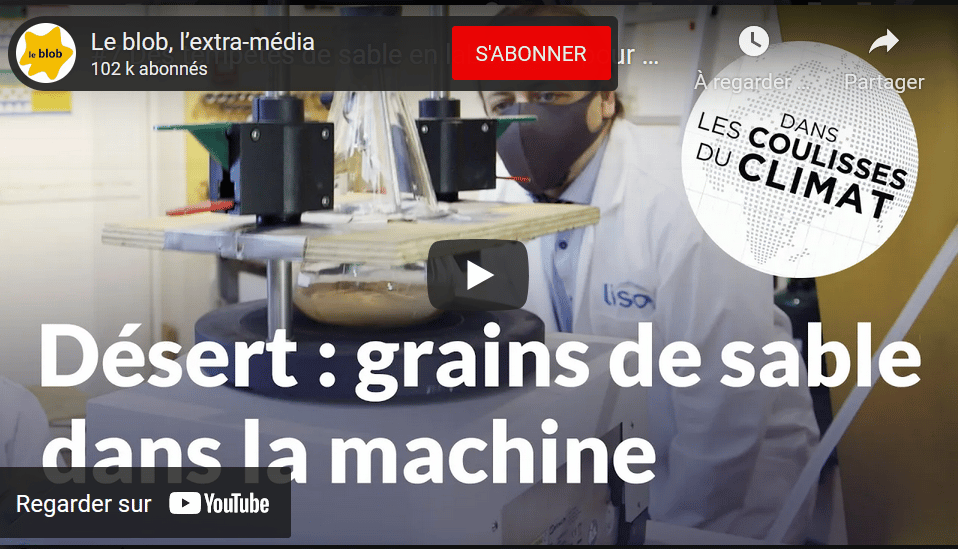 Reproduire des tempêtes de sable en labo pour observer leurs effets sur ...