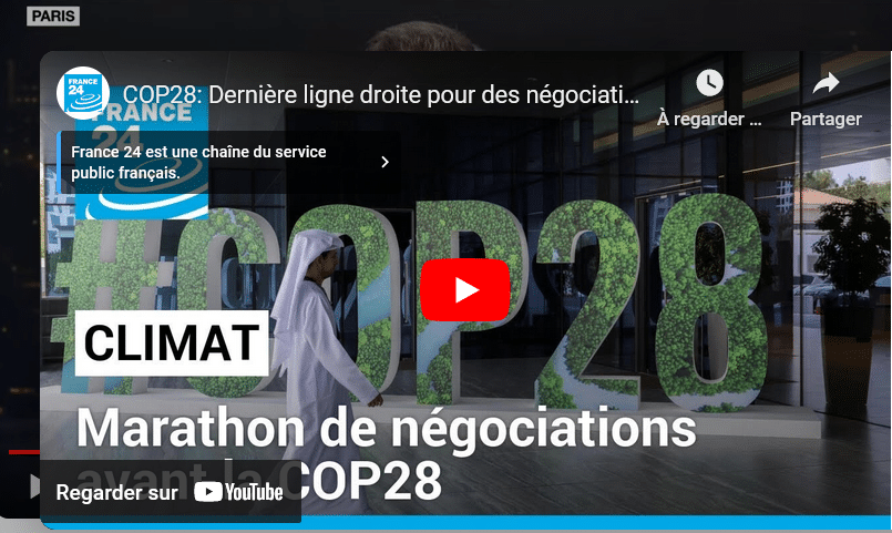 Les enjeux de la COP28 résumés en 4 minutes - GoodPlanet mag'