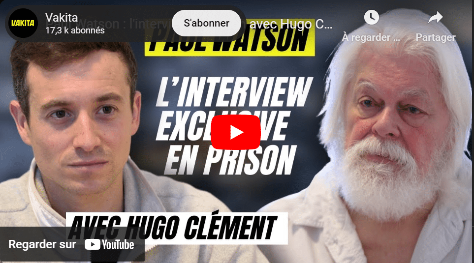 Retour sur la détention de Paul Watson : son interview en prison ...