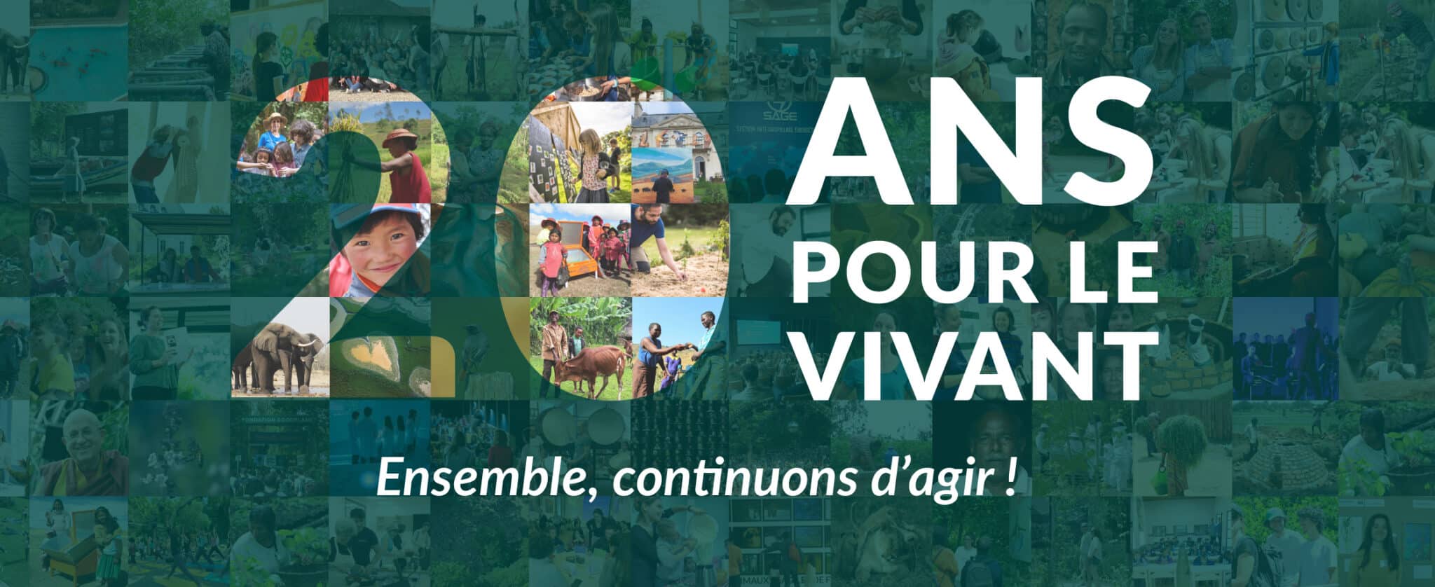 Retour en vidéo sur 20 ans d'actions de la Fondation GoodPlanet ...